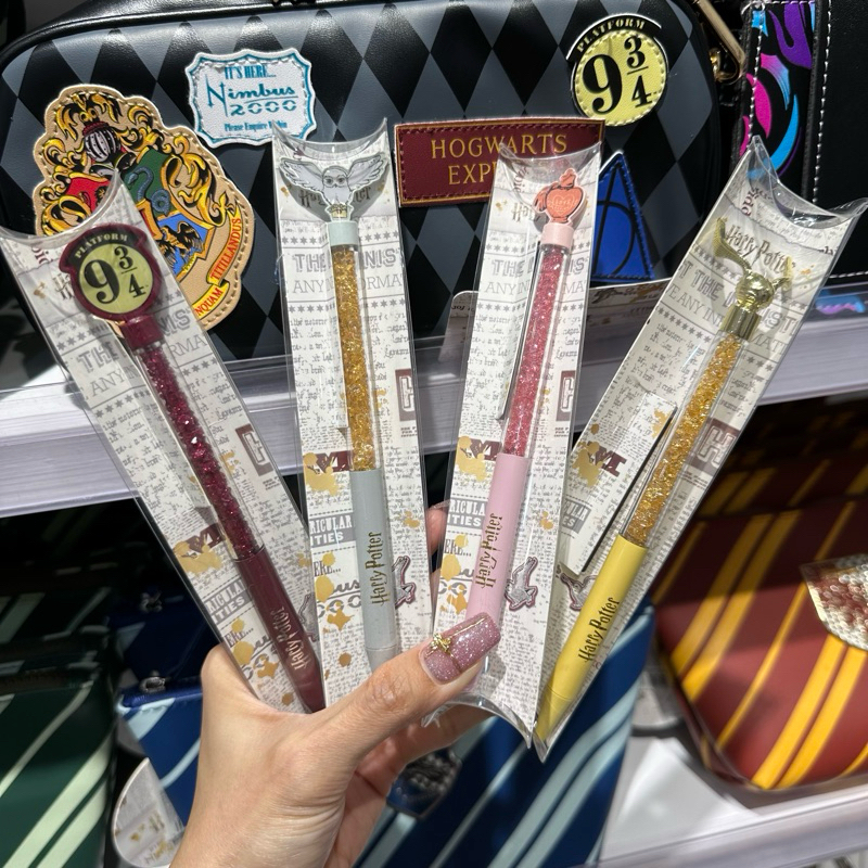Miniso Harry Potter Metal Figure Ballpoint Pen Hedwig Golden Snitch ...