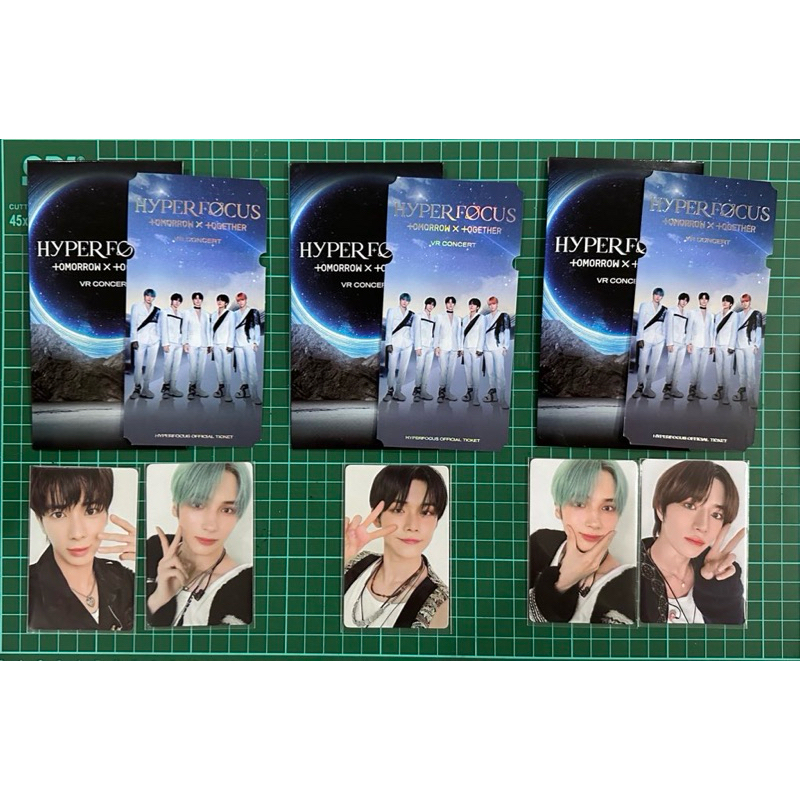 Txt HYPERFOCUS VR CONCERT OFFICIAL Photocards | Shopee Malaysia