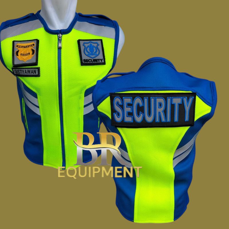 DOUBLE MESH SECURITY VEST BLUE COMBINATION FIELD VEST LATEST SECURITY ...