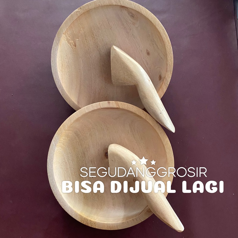 Cobek KAYU / cobek KAYU (size 20) (only torn for ulegs sold separately ...