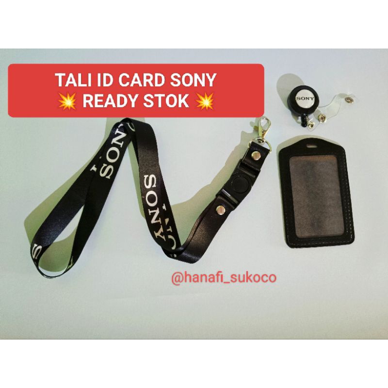 SONY id card printing strap Sony Lanyard UNIT | Shopee Malaysia