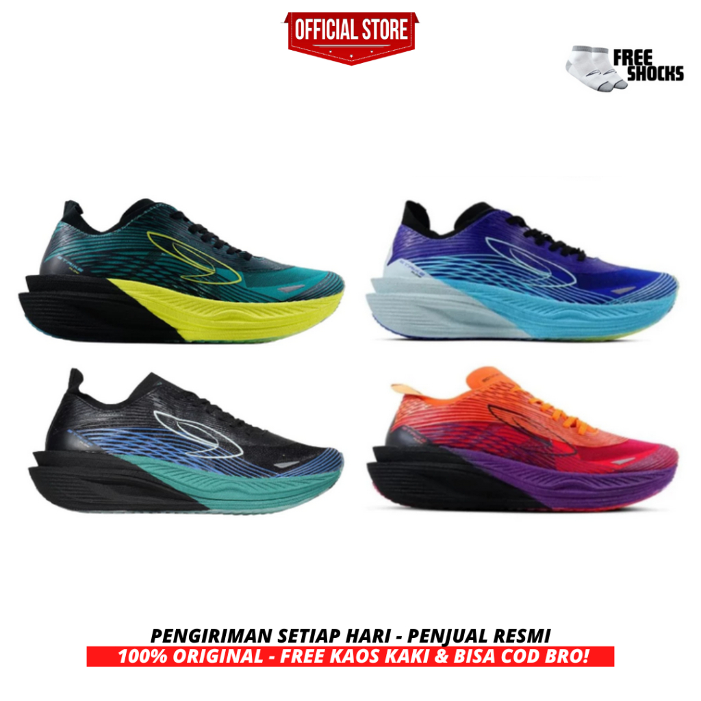 Haze FLOW RUNNING SHOES 910 NINETEN HAZE FLOW 100% ORIGINAL (FREE SOCKS ...