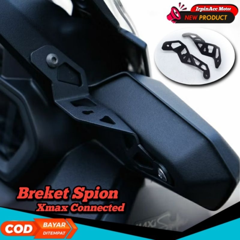 New Xmax Rear View Mirror Bracket | New Xmax Connected 2023 2024 Rear ...