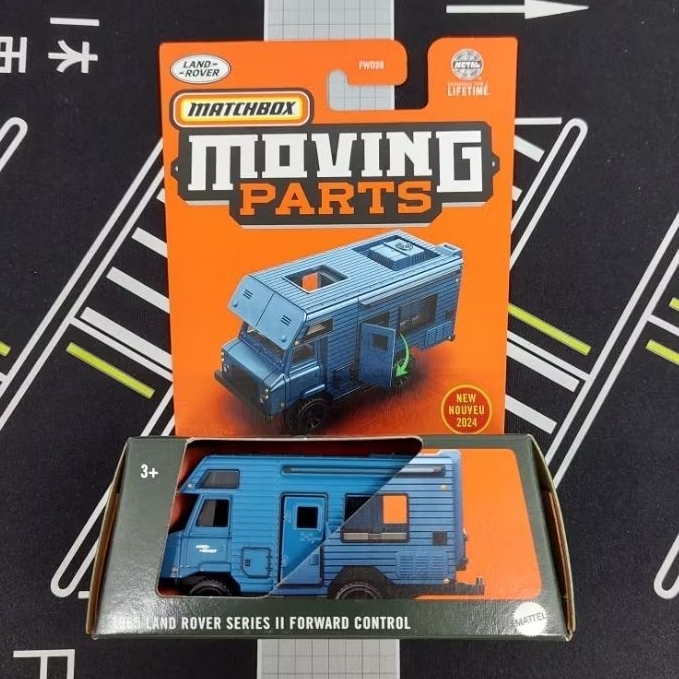 Matchbox MOVING PARTS 1965 LAND ROVER SERIES II FORWARD CONTROL ...