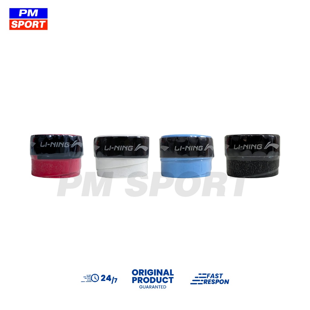 Original LINING GP 1000 GP1000 BADMINTON RACKET RUBBER GRIP | Shopee ...