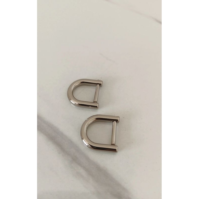 D Ring Detachable (1.2cm Silver) | Shopee Malaysia