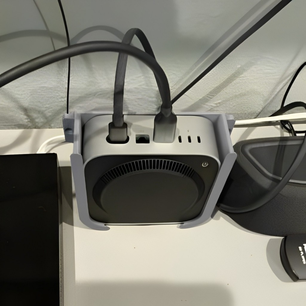 Wall Mount Mount Mount Mac Mini M4 & M4 Pro 2024 Cradle Accessories ...