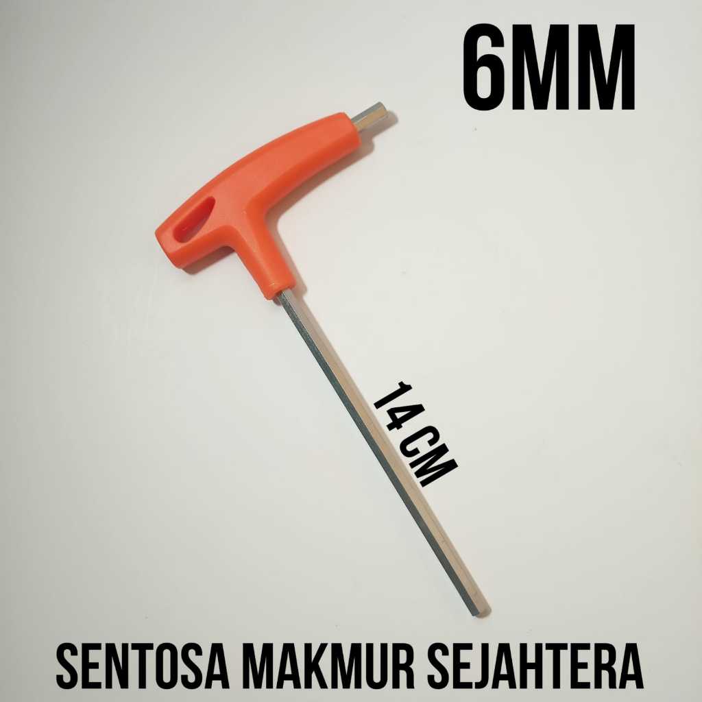 Gt L key Model T 6mm Hex key LT key 6.0 mm | Shopee Malaysia