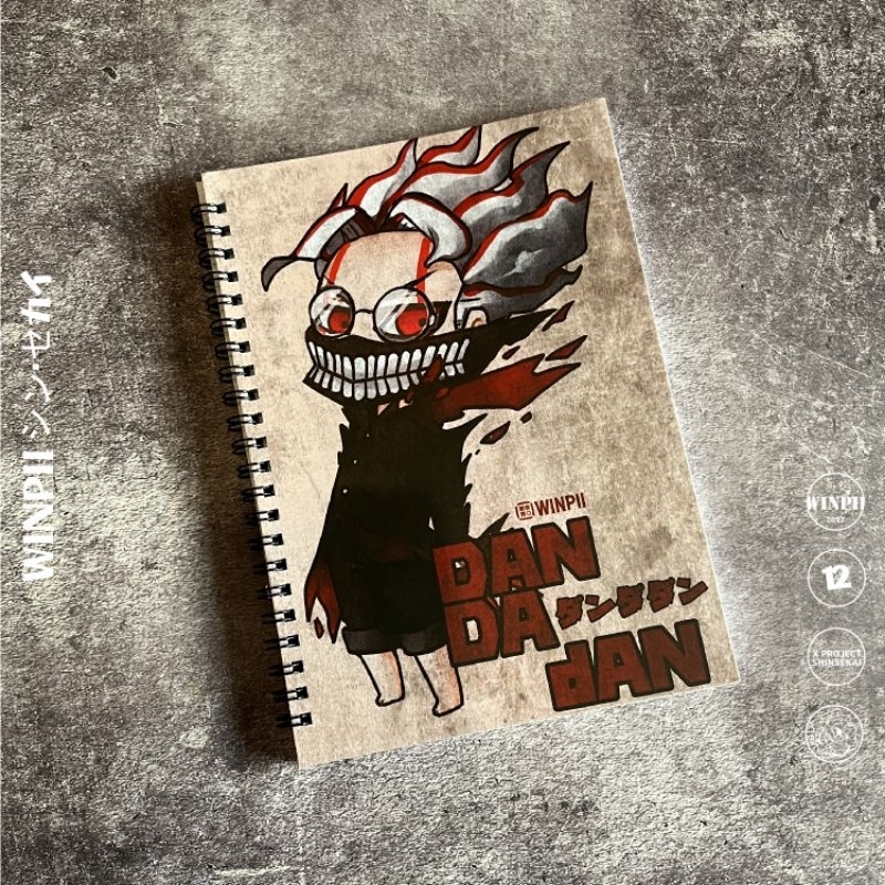 Okarun Turbo Granny Anime Dandadan Notebook | Shopee Malaysia