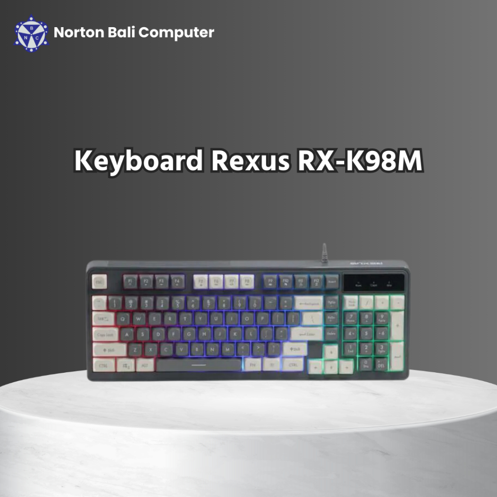 Rexus RX-K98M Membrane Keyboard | Shopee Malaysia