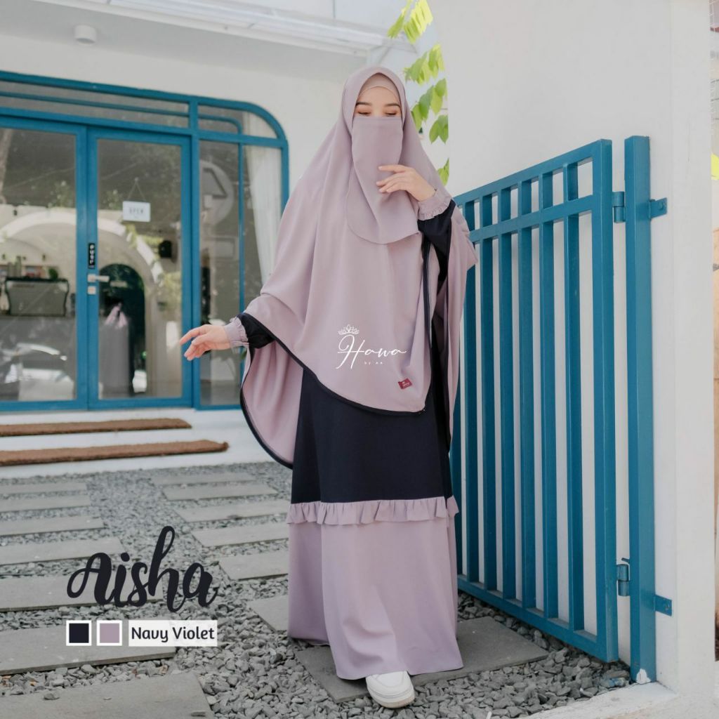 Aisha MUSLIMAH DRESS SET || Hijab || Women's GAMIS SET || Women's ...
