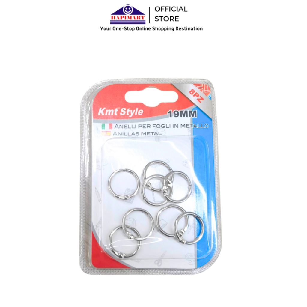 Ring Binder 19mm / Ring Open Close / Ring Sample Book/Scrapbook/Binder ...