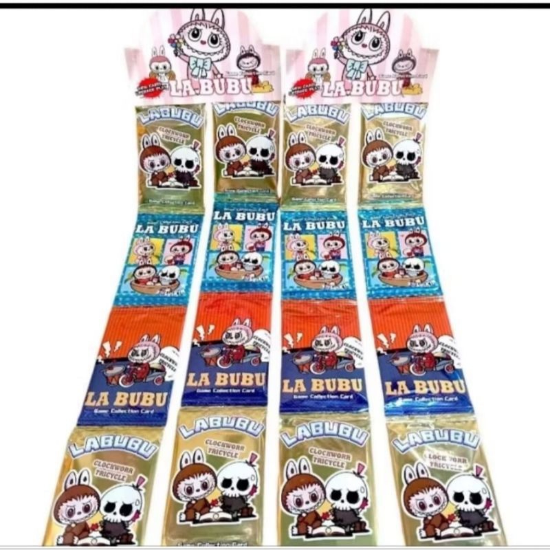 Labubu Foil Cards / Labubu Character Trending Cards Contains 36 Sachets ...