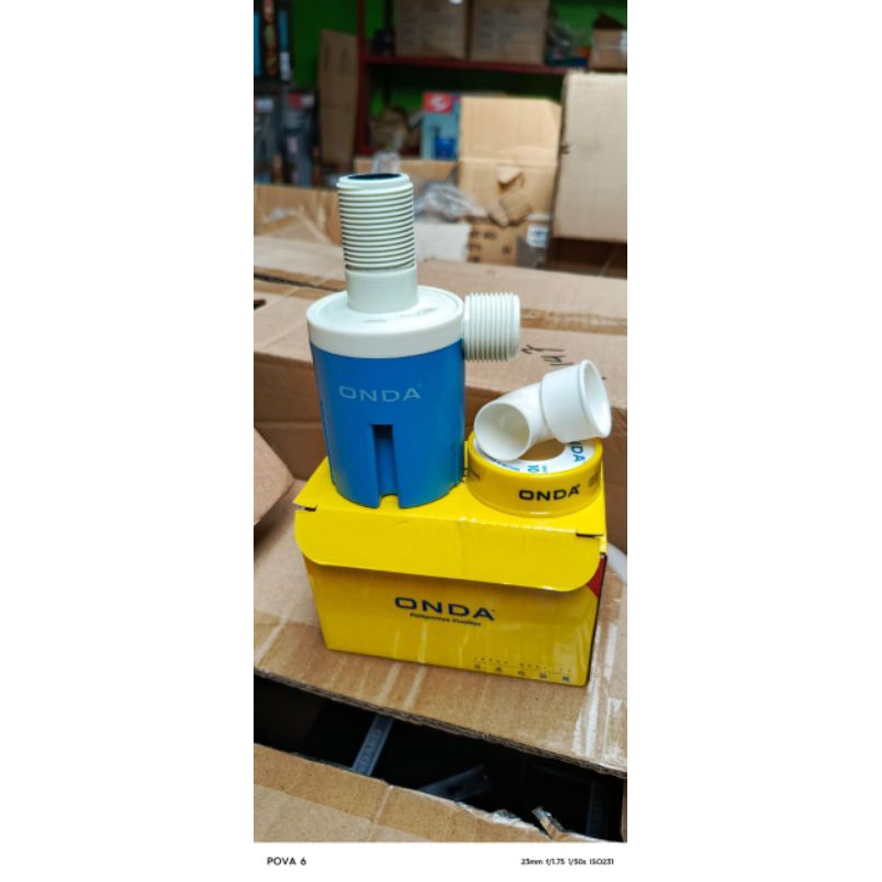 Automatic bathtub faucet with original vertical onda floater 1/2 inch ...