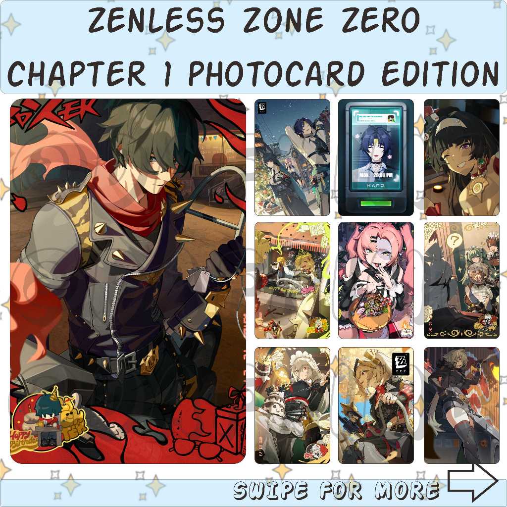 Zenless ZONE ZERO CHAPTER 1 PHOTOCARD ANIME | Shopee Malaysia