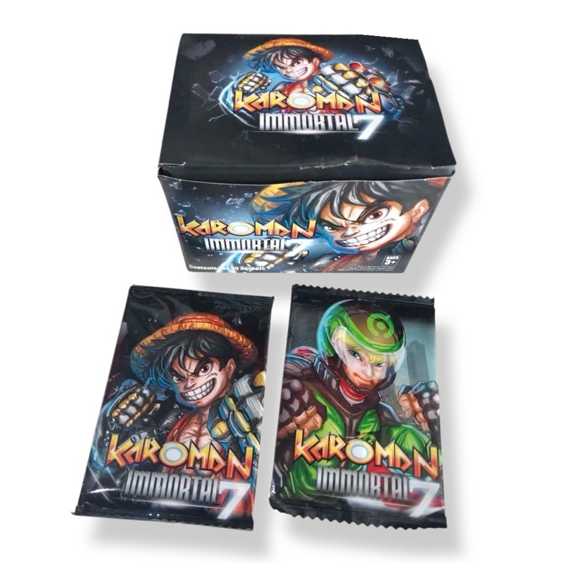[1 Box] Immortal Karaman Cards series 7 and 6 || Karoman Card | Shopee ...