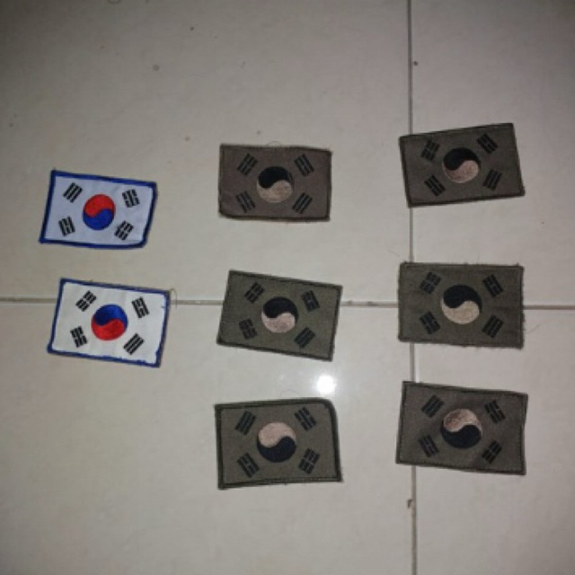 Original South Korea Army Embroidered Patch With Velkro | Shopee Malaysia