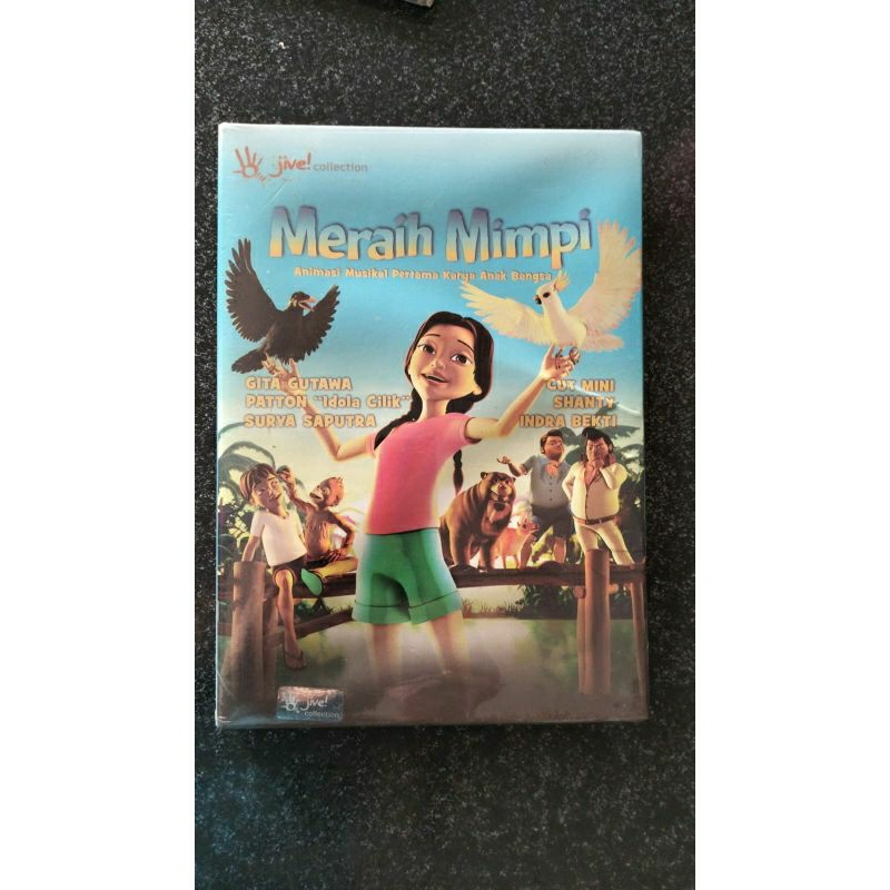 Vcd Achieving Dreams (Musical Animation) Gita Gutawa (still sealed ...