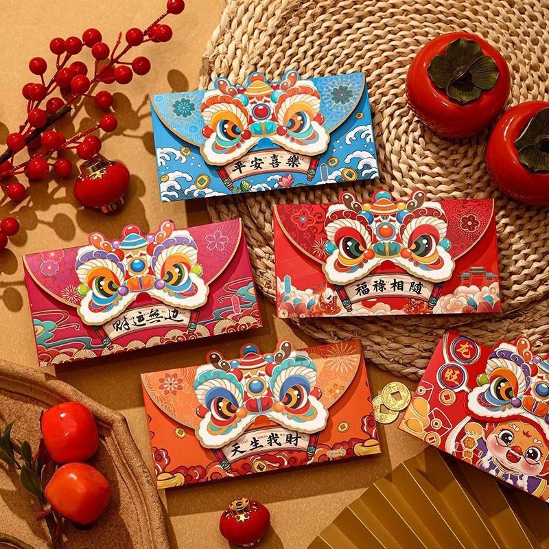 Dypack ANGPAO PREMIUM 3D SNAKE GOLD YEAR 2025 HONGPAO SINCIA HOKI 4PCS ...