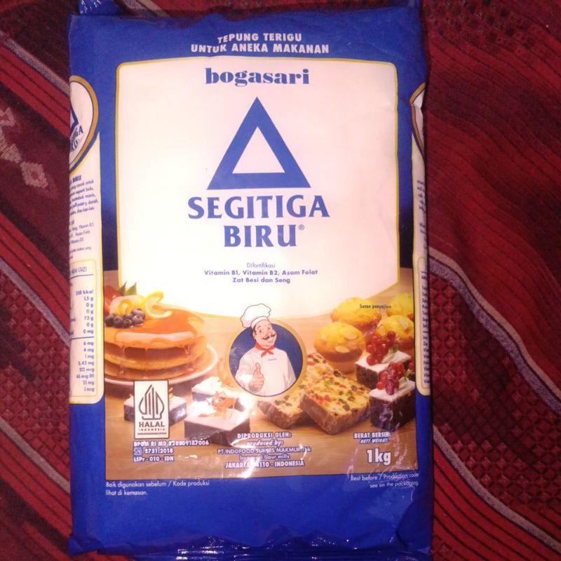Blue Triangle Wheat Flour 1kg | Shopee Malaysia