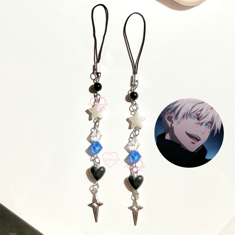 Gojo satoru inspired phone charm | Shopee Malaysia