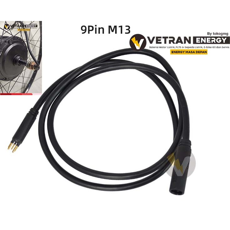 9 pin connection cable bldc e bike electric bicycle connection cable ...