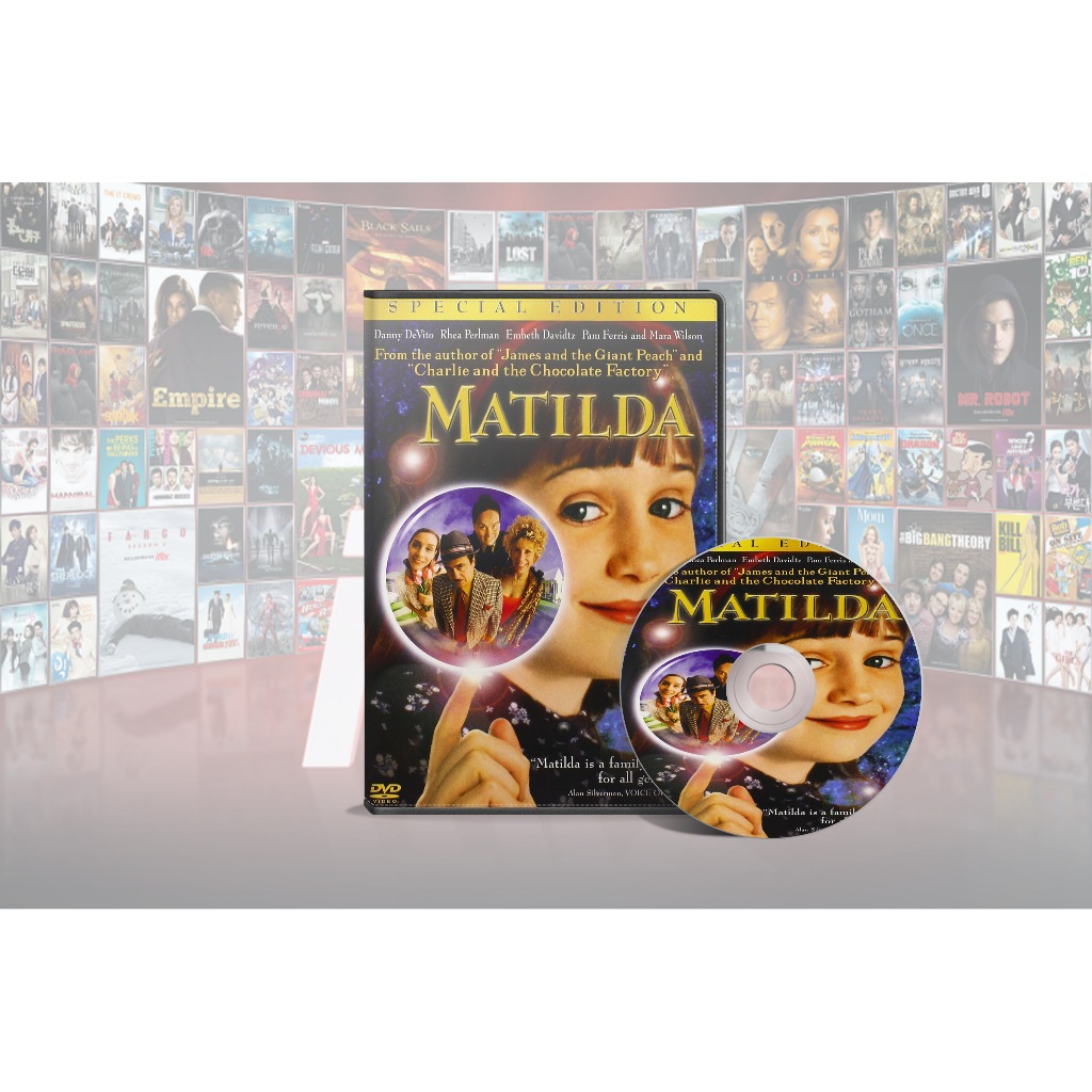Matilda & Matilda The Musical Film DVD Collection (1996-2022) | Shopee ...