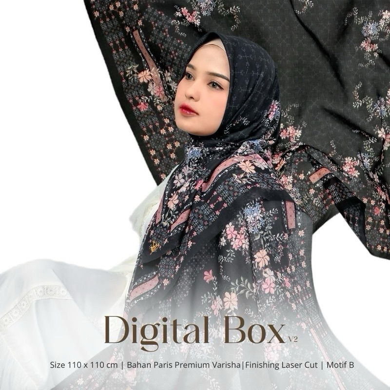 Get 2 VARISHA MOTIF HIJAB BOXES | Shopee Malaysia