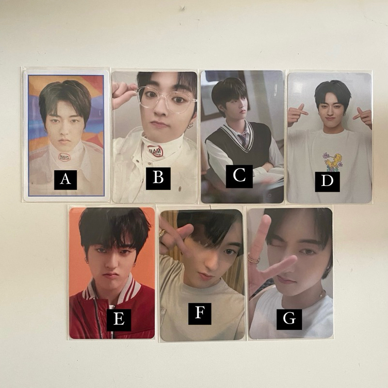 [READY] Treasure HARUTO PHOTOCARD PC LUCKY DRAW POB BLUE VER VERSION ...