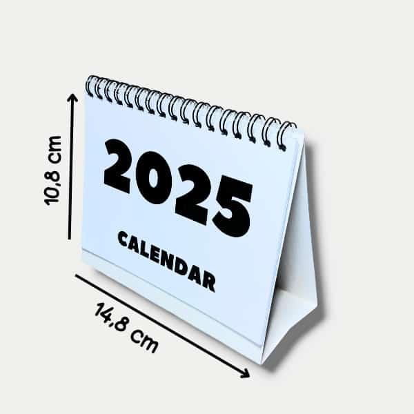 (New Horizontal Model) 2025 Desk Calendar / 2025 Desk Calendar ...