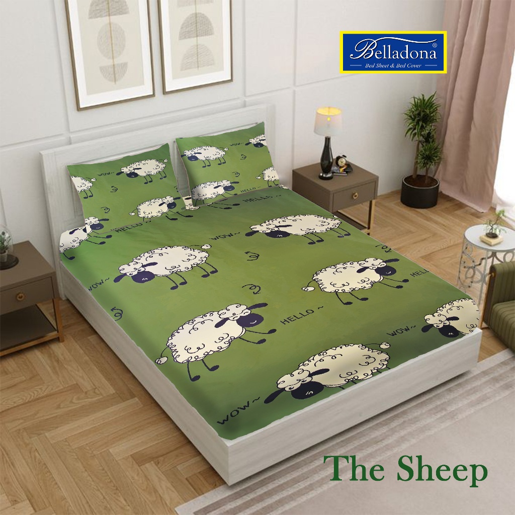 Belladona Bed Sheet Set 100/120/160/180 Exclusive Sheep | Shopee Malaysia