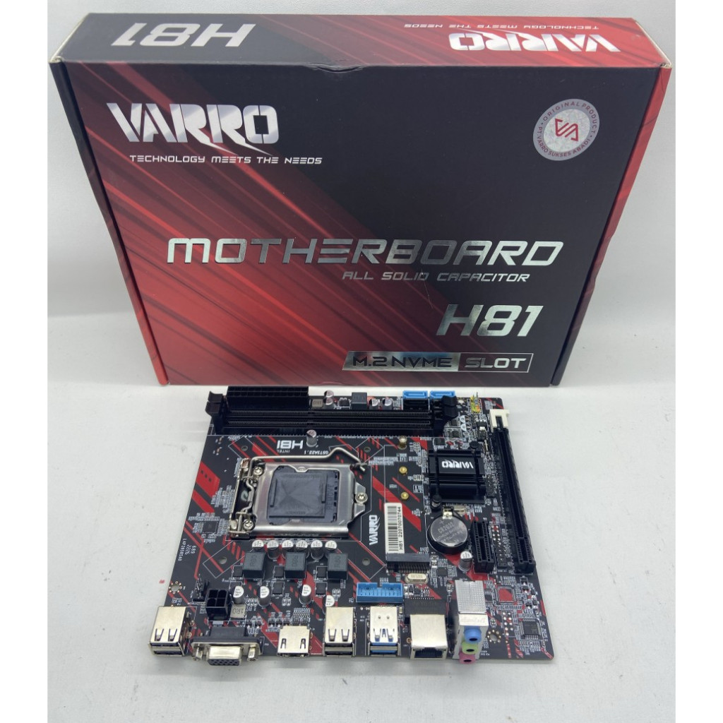 Motherboard VARRO H81 LGA 1150 | Shopee Malaysia