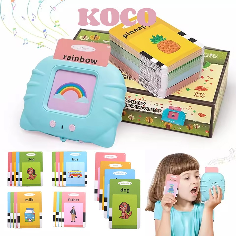 MESIN Koco Educational children's toys, English vocabulary recognition ...