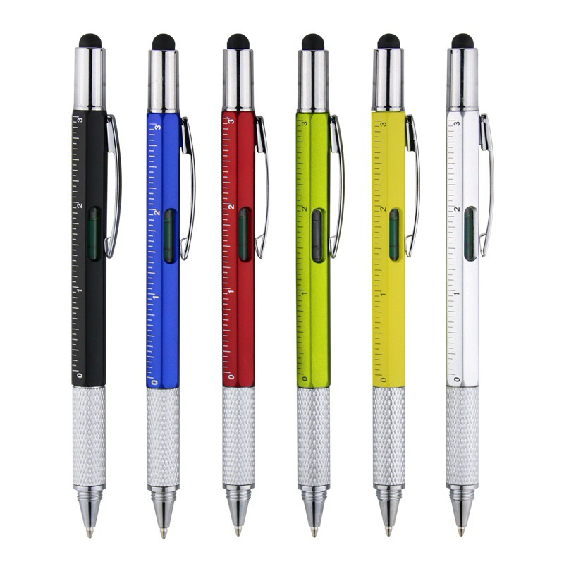 6in1 Pen / Multitool Construction Tool Pen / Stylus Pen Screwdriver ...