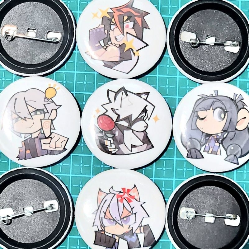 Zenless Zone Zero - Pin Up Button / Pin Press Pin Unofficial 44mm ...