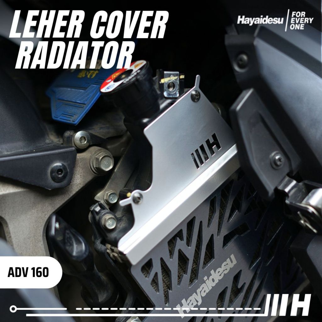 Honda ADV 160-HAYAIDESU Motorcycle Radiator Cover Neck | Shopee Malaysia