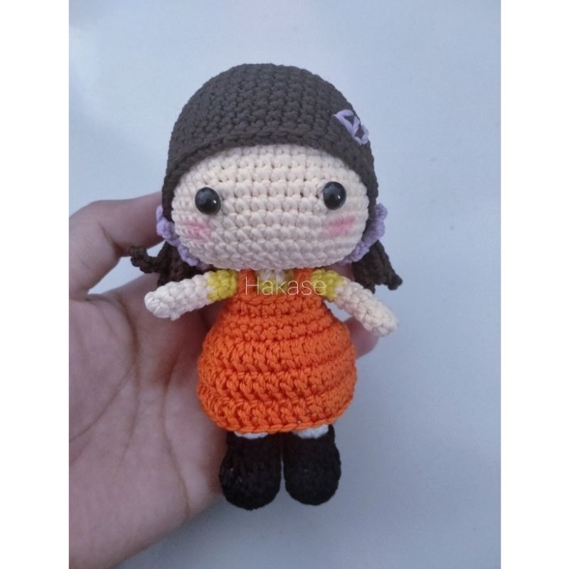 Squid Game Knitted Doll || Crochet Amigurumi Squid Game || Mugunghwa ...
