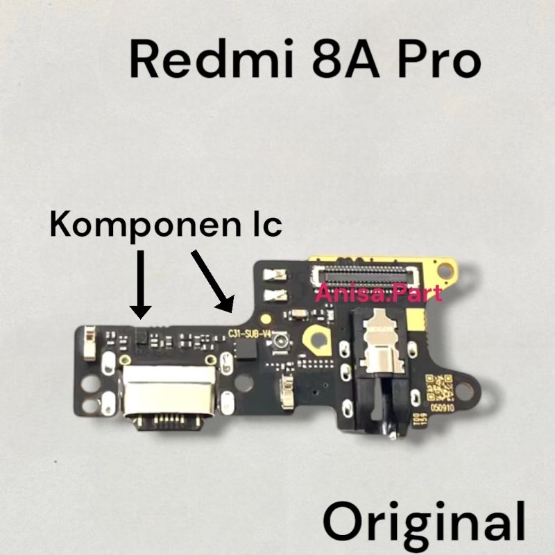 Original Xiaomi Redmi 8A Pro Charger Connector Full IC Components ...