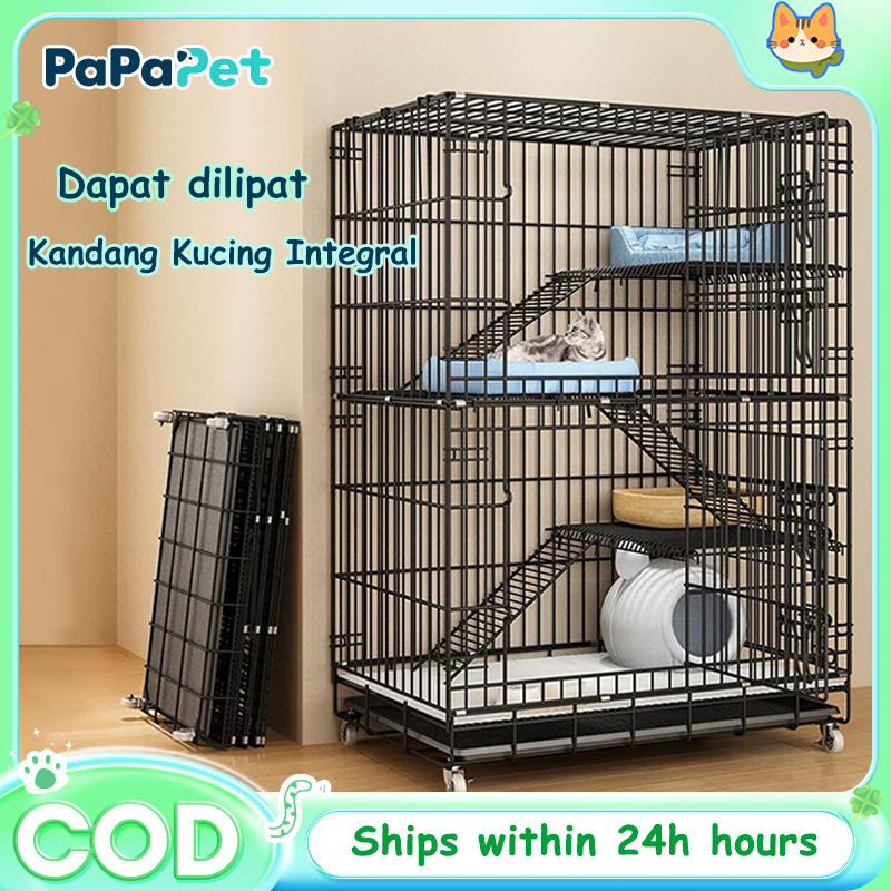 3 Size Level Cat Cage Foldable Cat Cage Cat Cage | Shopee Malaysia
