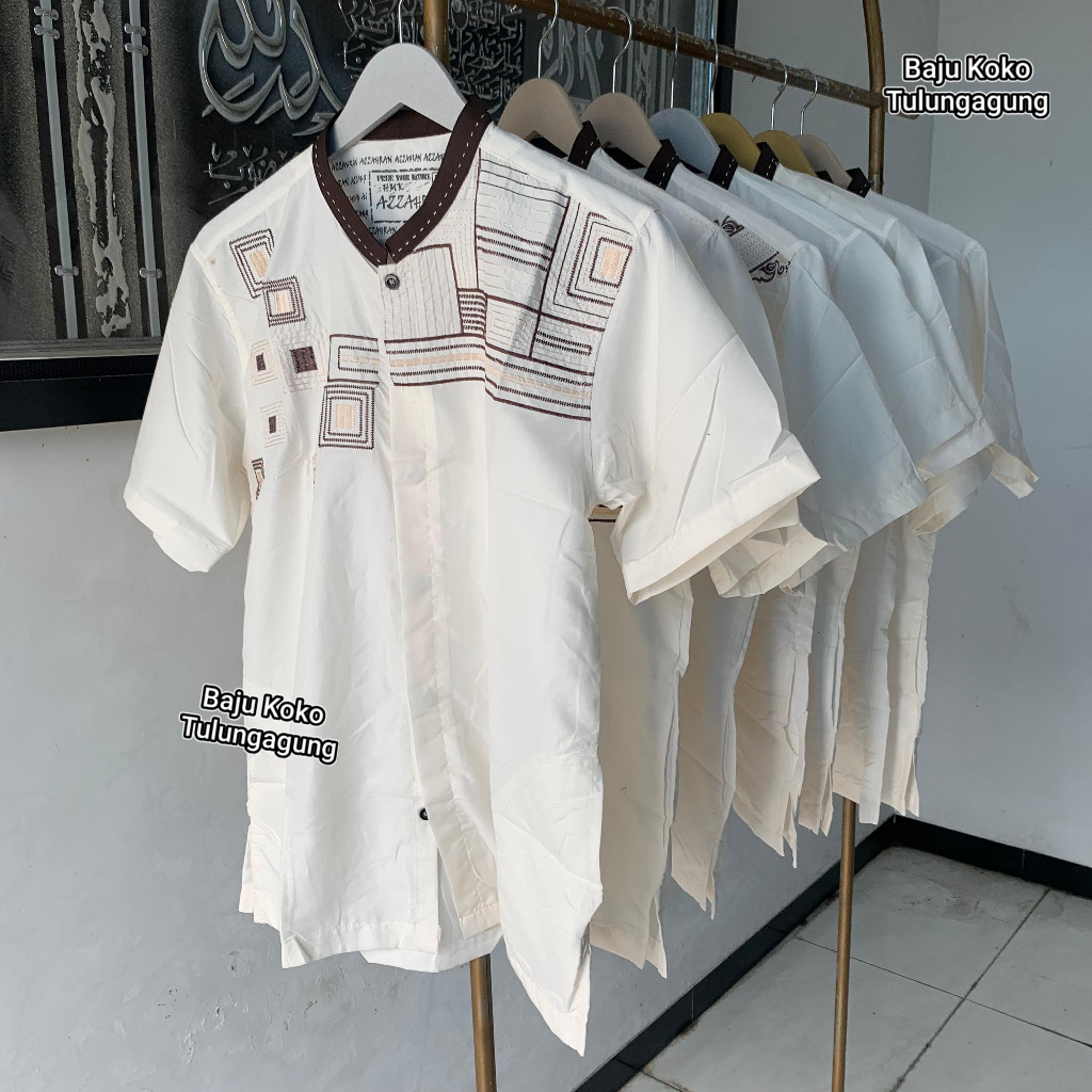 PUTIH Embroidered white Koko, adult men's Koko, adult embroidered Koko ...