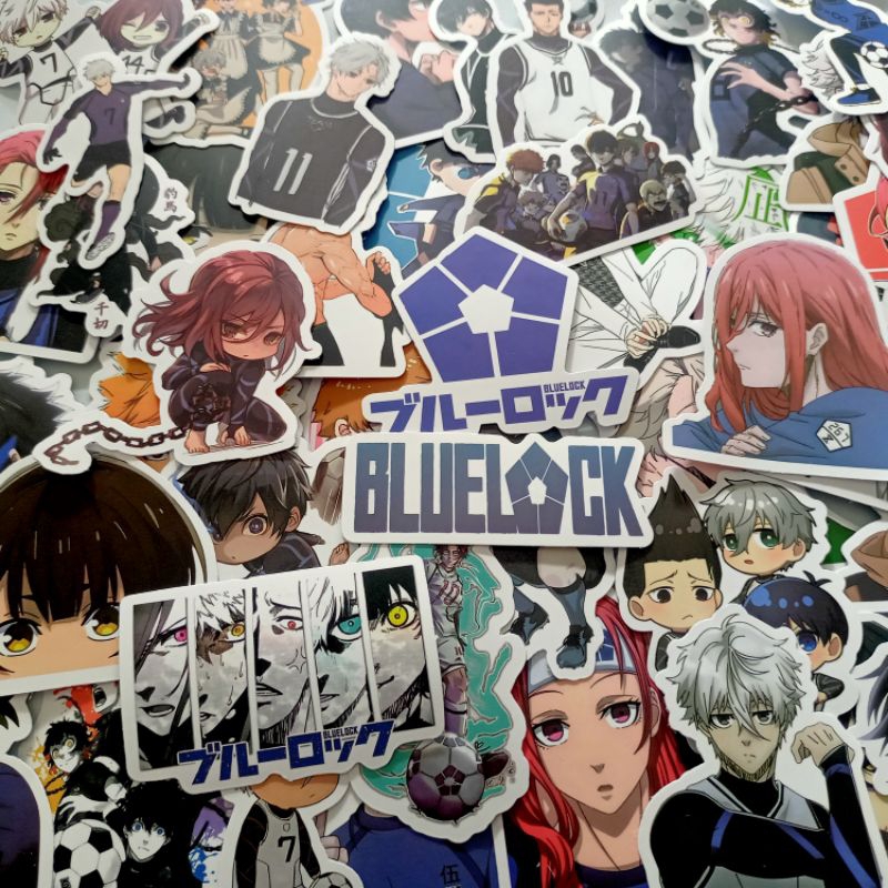 50 Blue Lock Anime Stickers | Shopee Malaysia