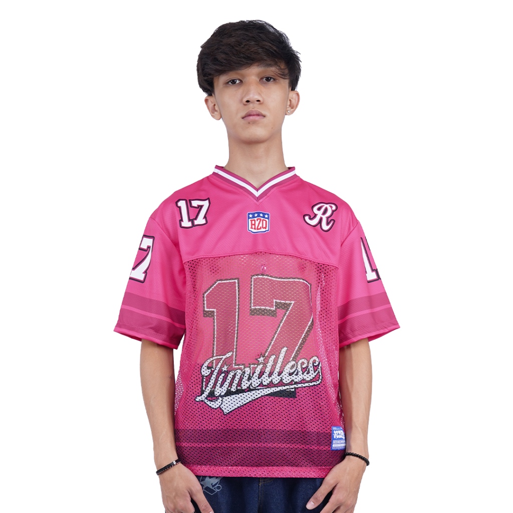 Rzq / 17 / Oversize MIX SERIES / Jersey / Mesh / Oversize / Streetwear ...