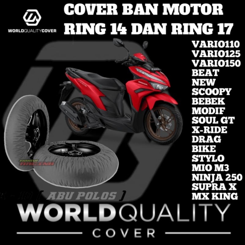 Honda VARIO RING MOTORCYCLE TIRE COVER 14 17 UNIVERSAL UNIT PRICE BEAT ...