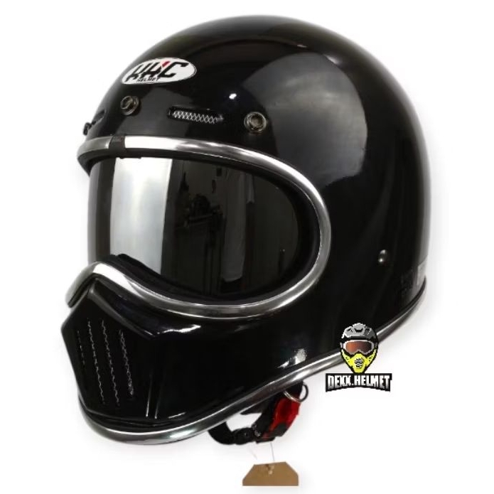 Original KHC LIST CHROME INNER VISOR FULL FACE CAKIL HELMET | Shopee ...