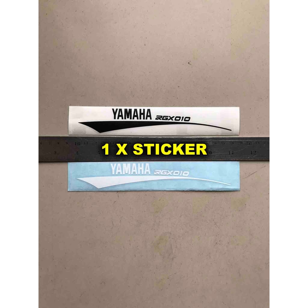 Yamaha Rgx 010fp Guitar Sticker Headstock Rgx010 Electric One Pickup ...