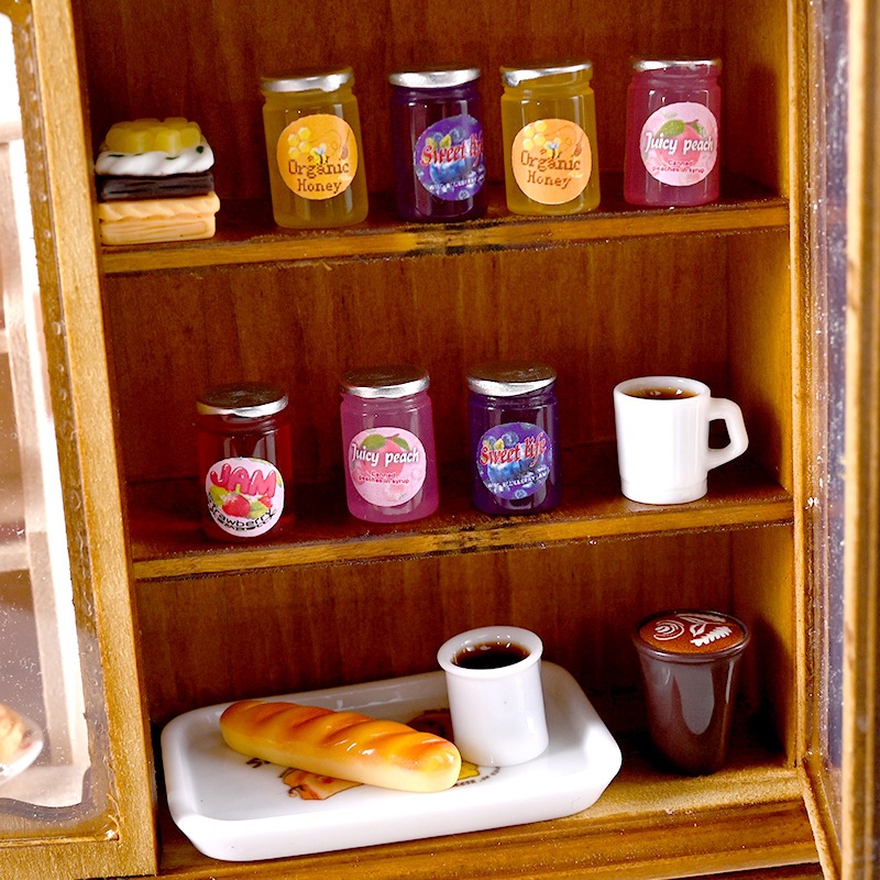 (RES012) Mini Dollhouse Jam Various Flavors | Miniature Jam | Nutella ...