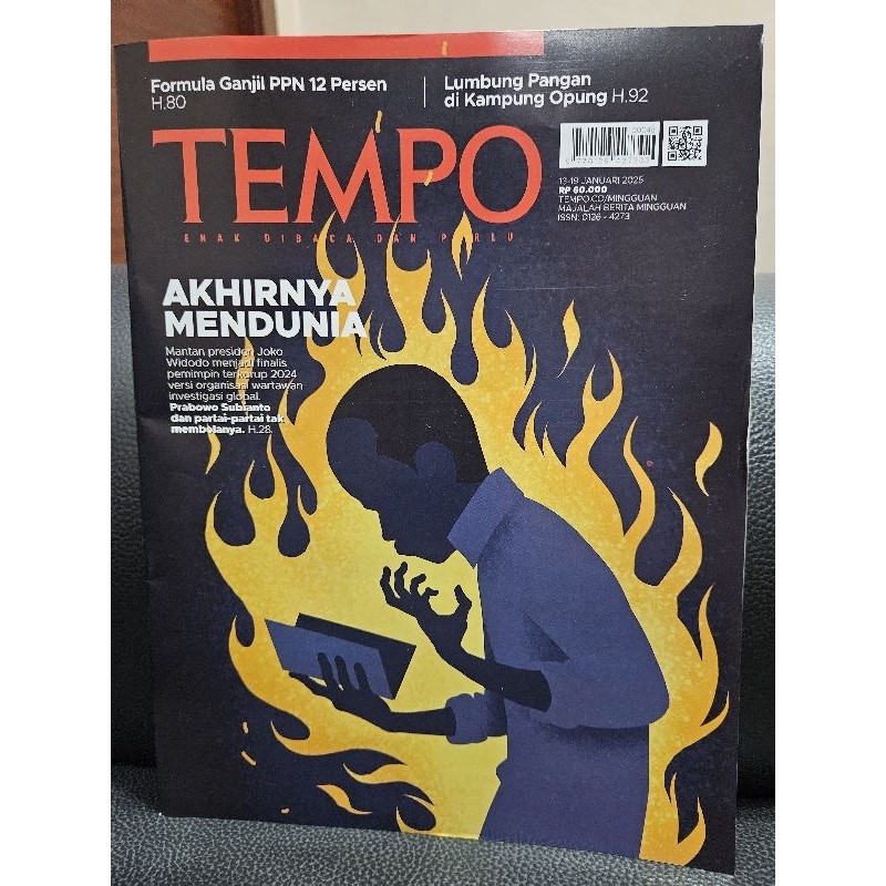 Latest Tempo Magazine Finally goes global 13-19 January 2025 | Shopee ...