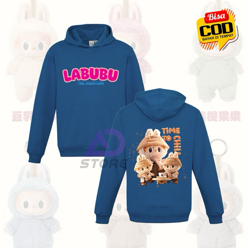 Trendy Children's Hoodie Jacket with Cartoon Front and Back Cartoon ...