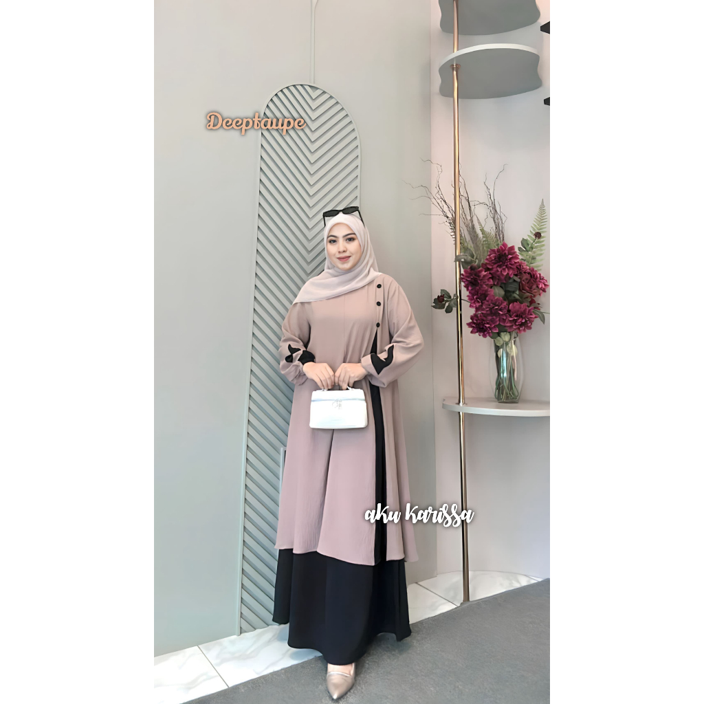 Qinara NEWEST SKIRT SET BY AKU KARISSA SETROK MALAY TERVIRA DRESS ...
