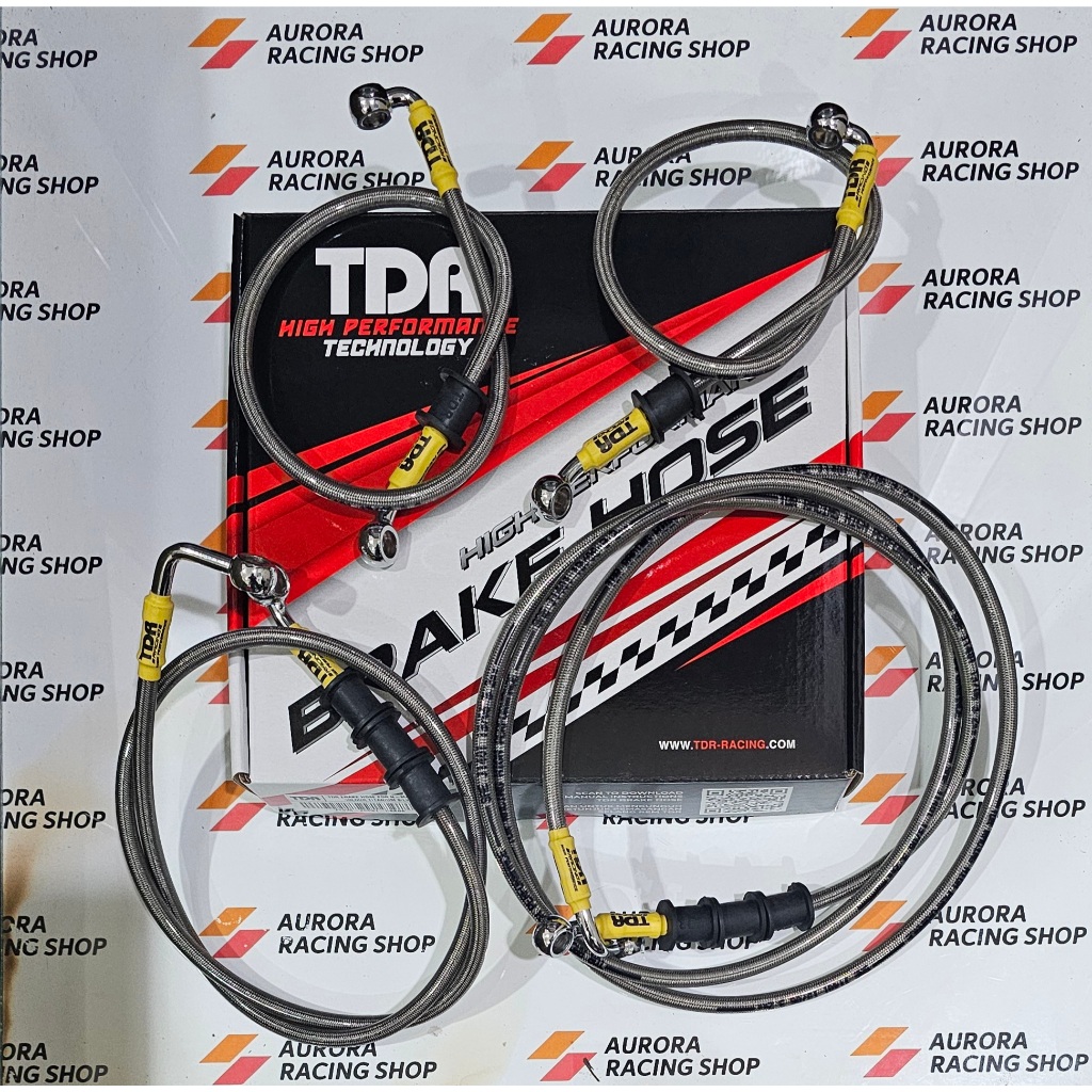 RACING TDR BRAKE HOSE SET NMAX OLD / NEW NMAX 155 ABS - ORIGINAL ...